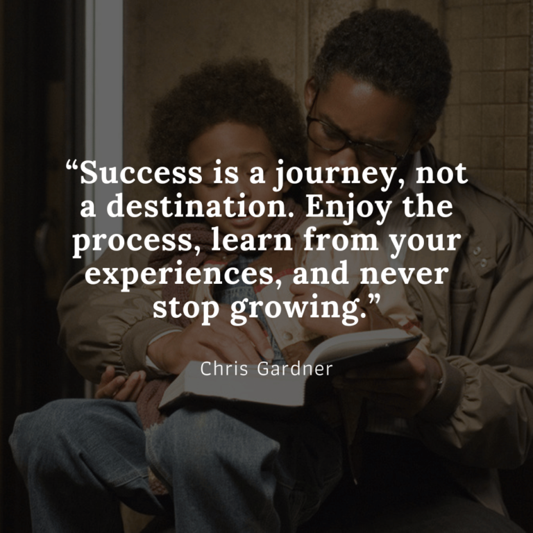 Life Lessons From The Pursuit of Happyness - Positive Mindset Club